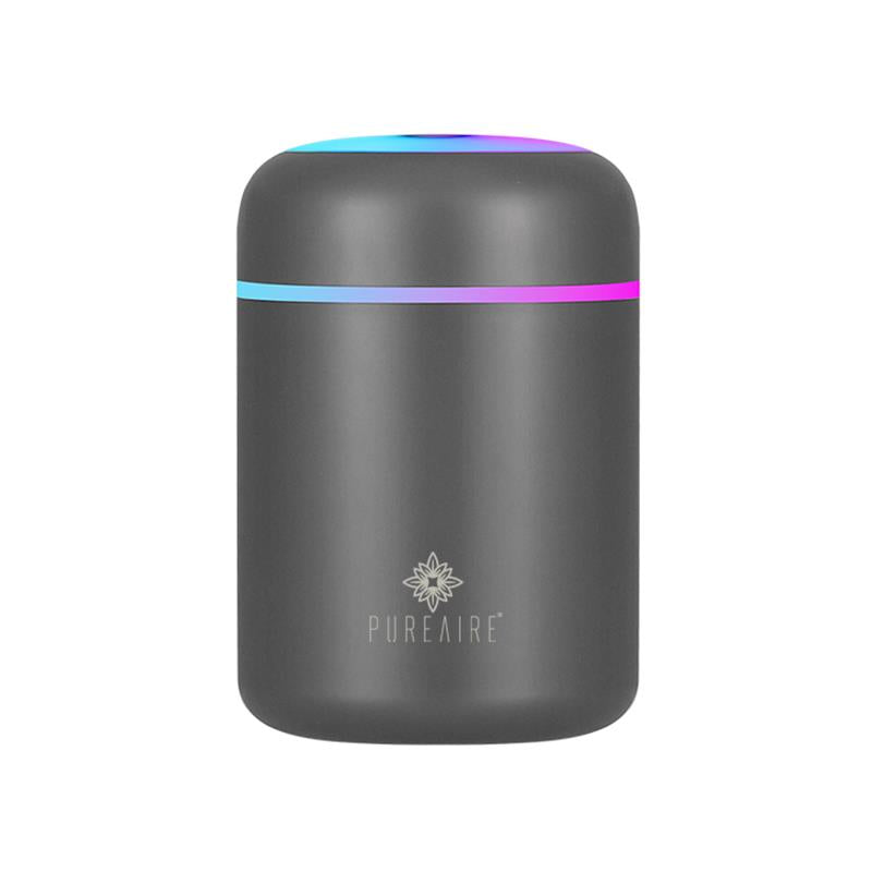 PureAire London Mini Ultrasonic Diffuser Grey 300ml USB – PureAireUK