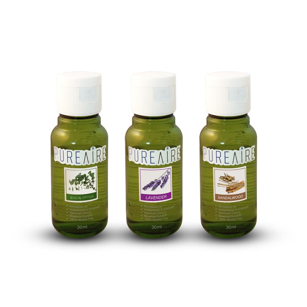 PureAire Essence Autumn Selection Pack (Eucalyptus, Sandalwood, Lavend ...